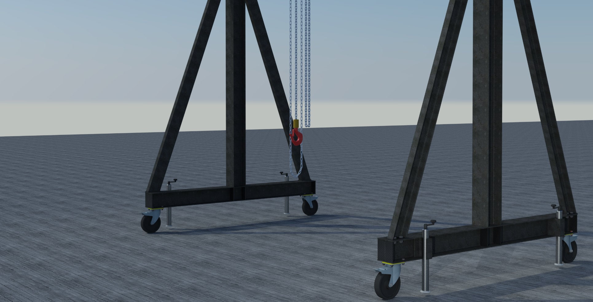 Mobile Gantry A-frame 3 Ton DIY - Etsy