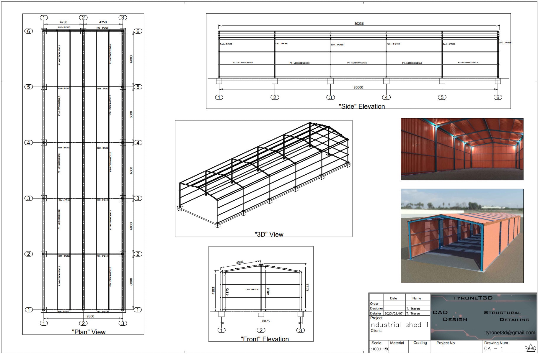 Industrial Shed Complete With Plans - Etsy