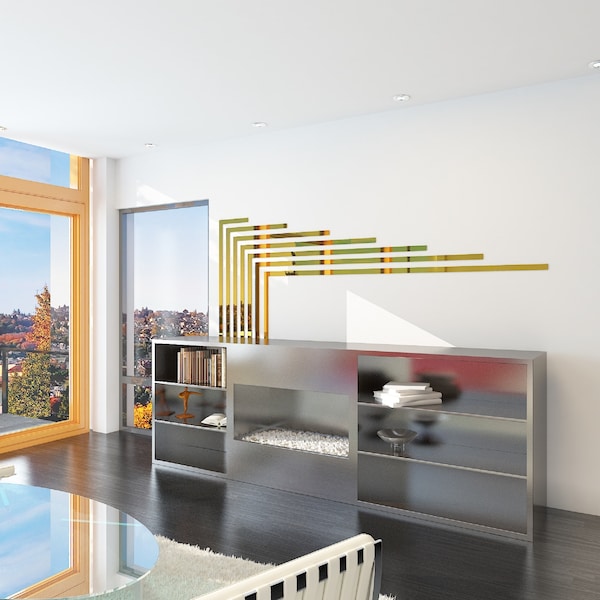 Gold Slat Wall - Etsy