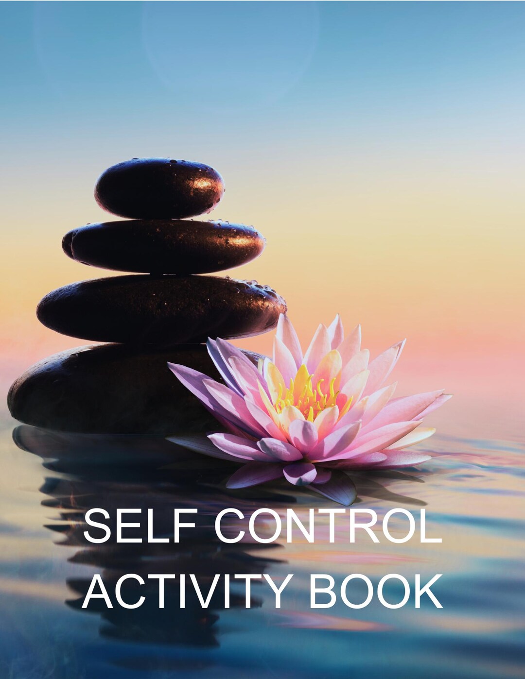 Self Control Activity Book - Etsy
