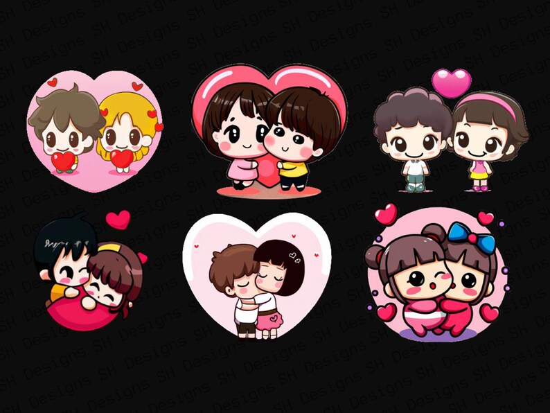 Cute Kawaii Valentine Graphics Kawaii Graphics for Valentines Kawaii ...