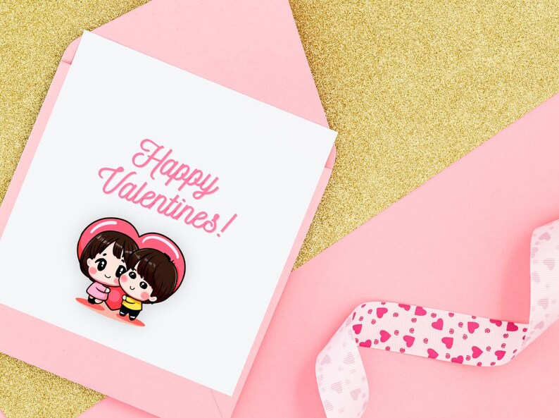 Cute Kawaii Valentine Graphics Kawaii Graphics for Valentines Kawaii ...