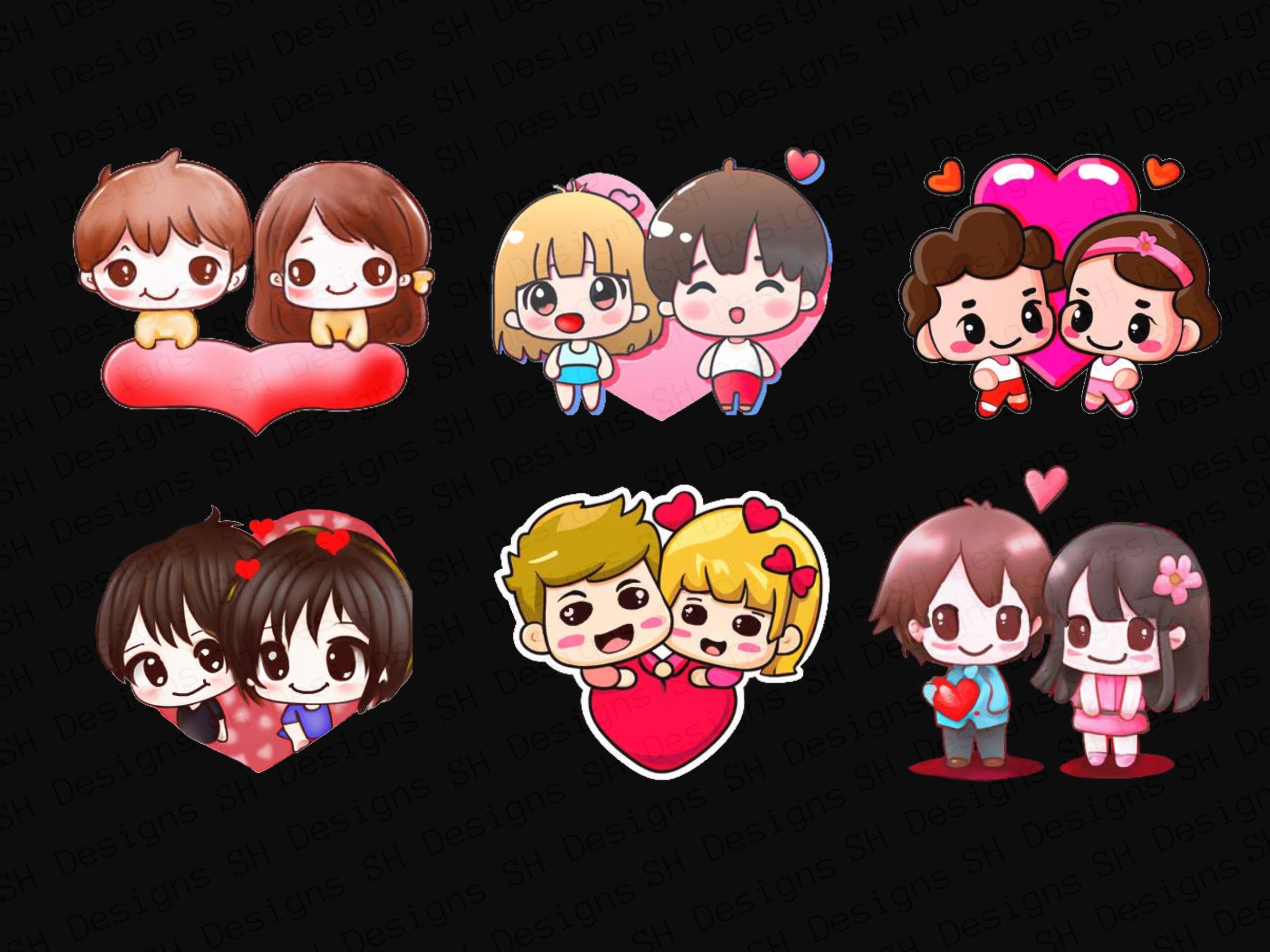 Cute Kawaii Valentine Graphics Kawaii Graphics for Valentines Kawaii ...