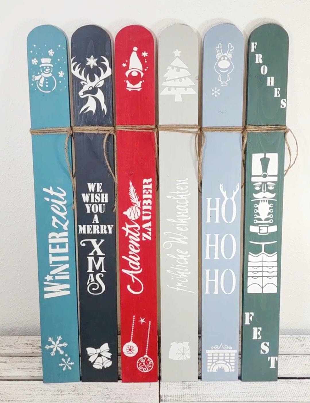 Wooden Sign / Christmas Wooden Slats to Lean On - Etsy