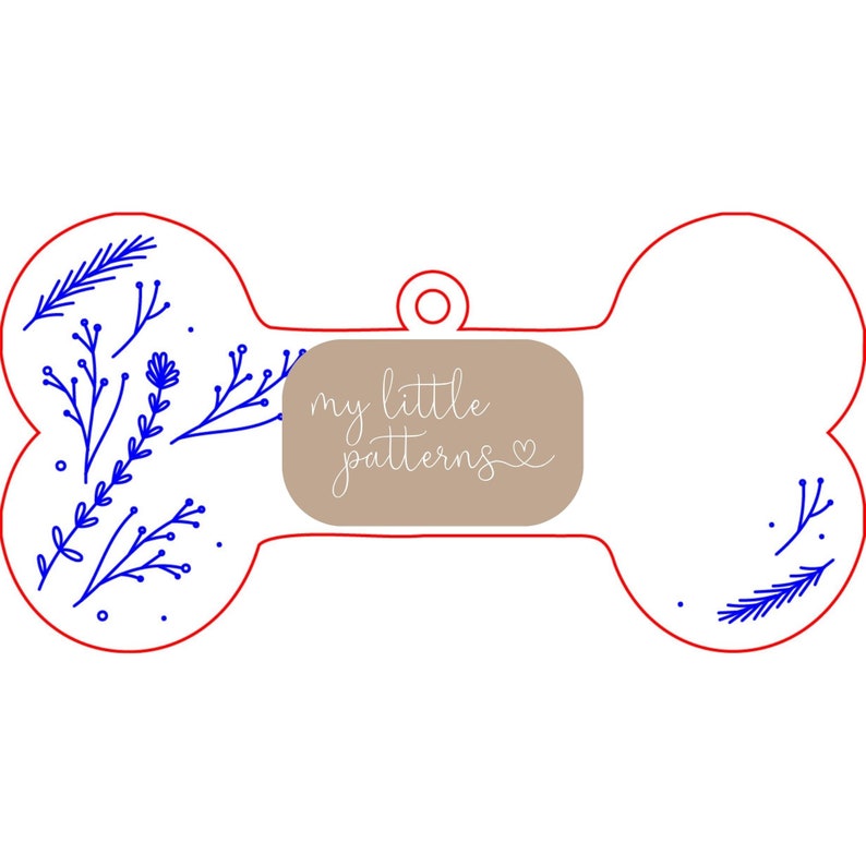 Dog Bone Ornament SVG File for Laser Cutting and Engraving - Etsy