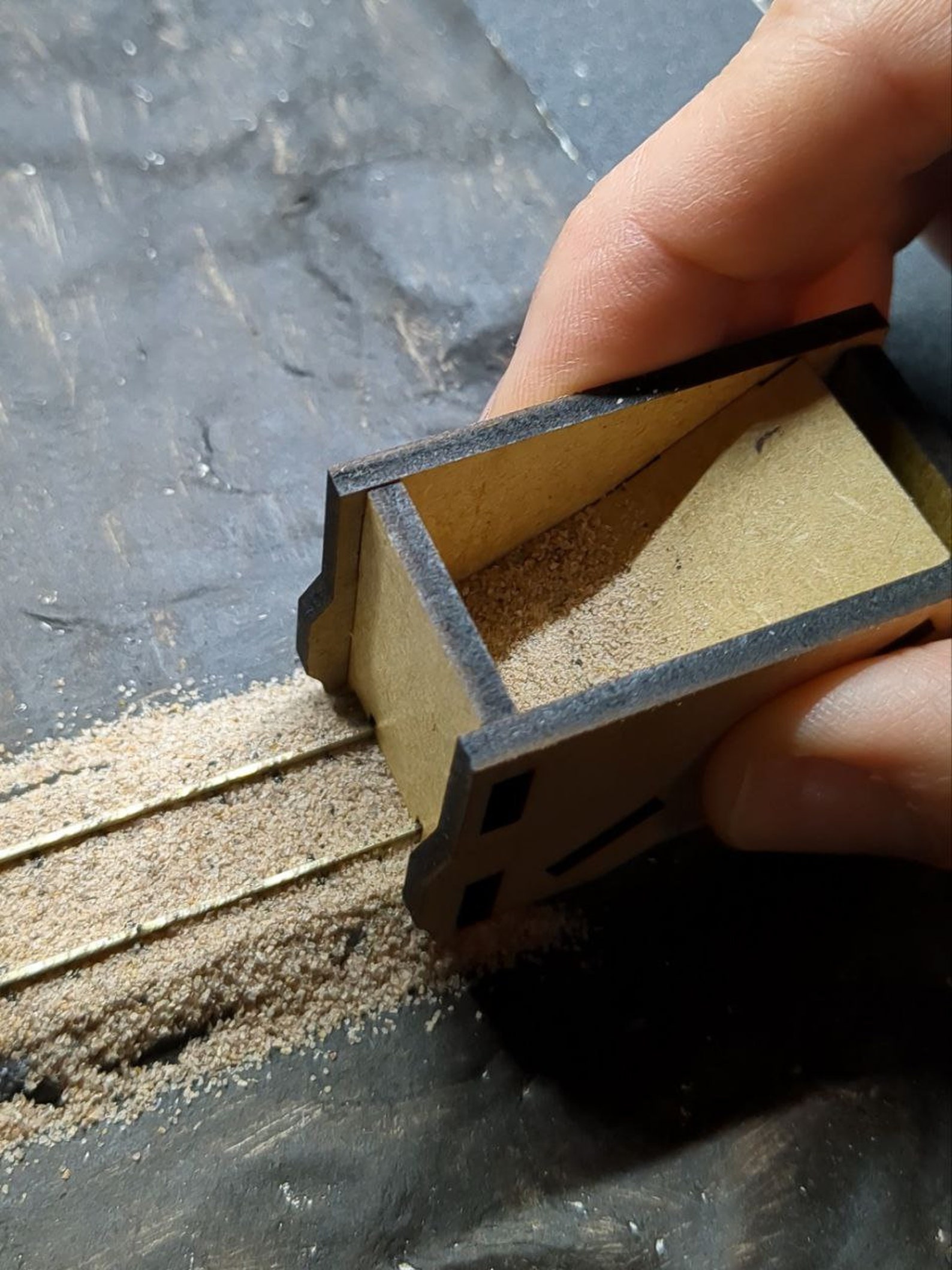 Ballast Spreader Kit N Scale Laser Cut Model Railway Scenery, H0 Scale ...