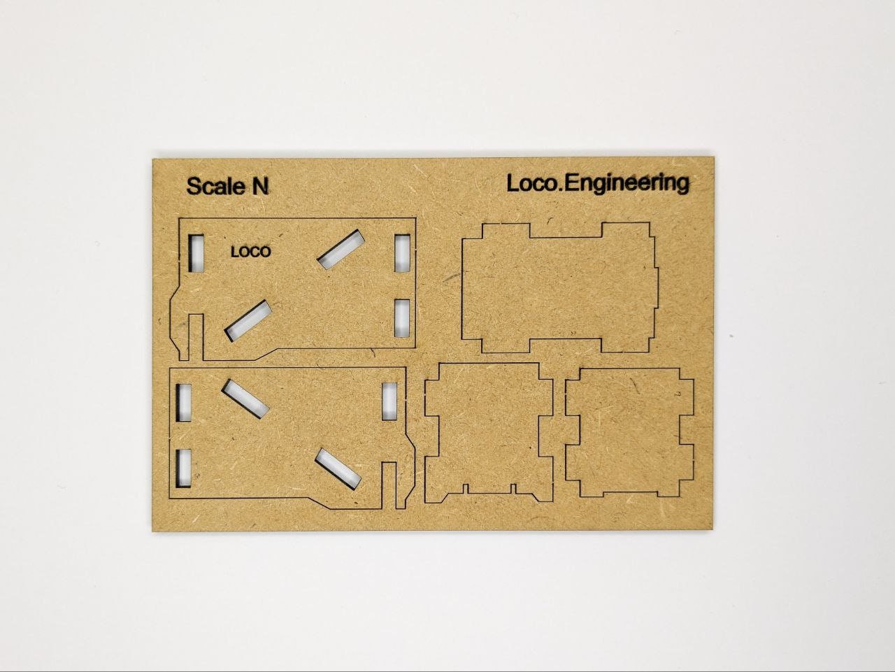 Ballast Spreader Kit N Scale Laser Cut Model Railway Scenery, H0 Scale ...