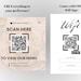Printable Menu QR Code Sign Template, Editable Scan to View Menu Sign ...