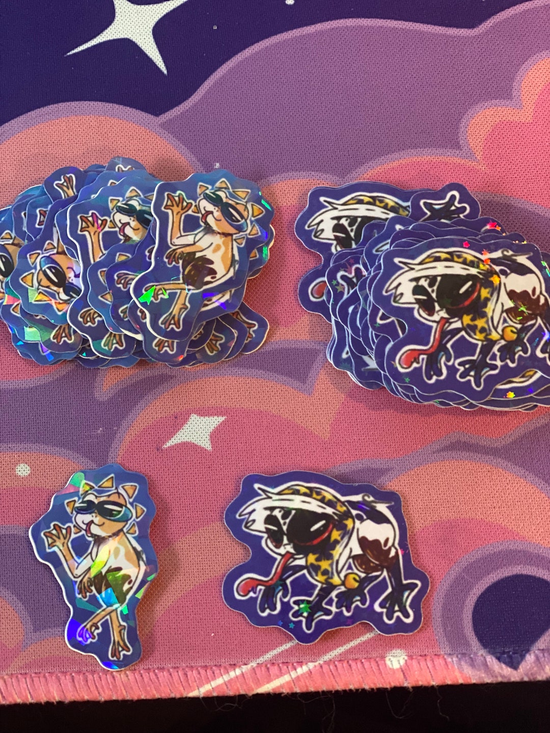 Sundrop Frog & Moondrop Frog Fnaf Stickers - Etsy