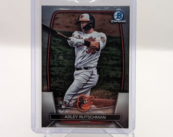 ADLEY RUTSCHMAN RC 2023 Bowman 40 Baseball Card Baltimore Orioles - Etsy
