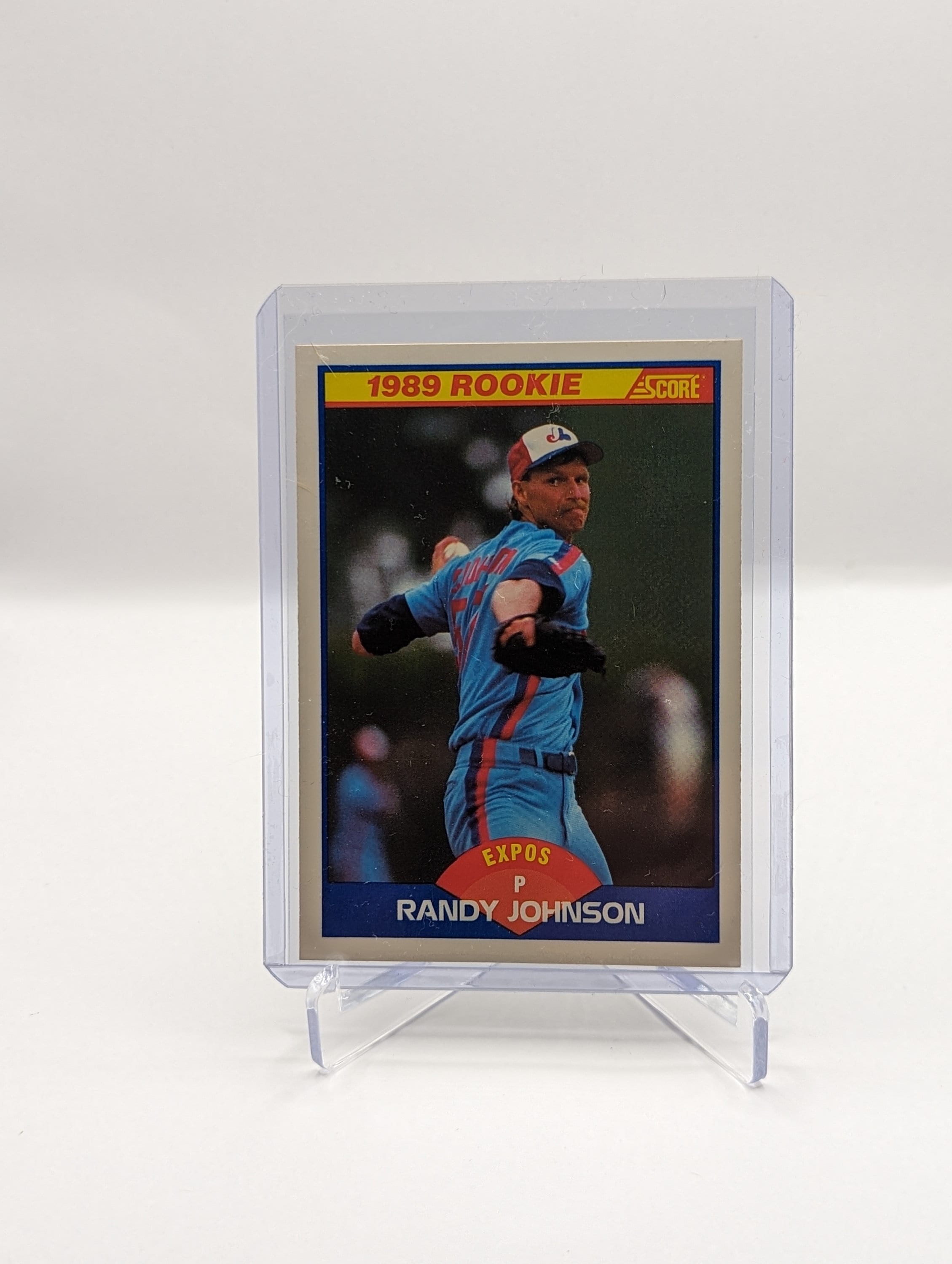 1989 Score Randy Johnson Rookie Card - Etsy