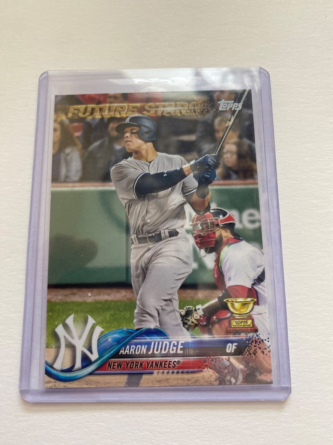 2018 Topps Aaron Judge Future Stars Gold Cup Card - Etsy