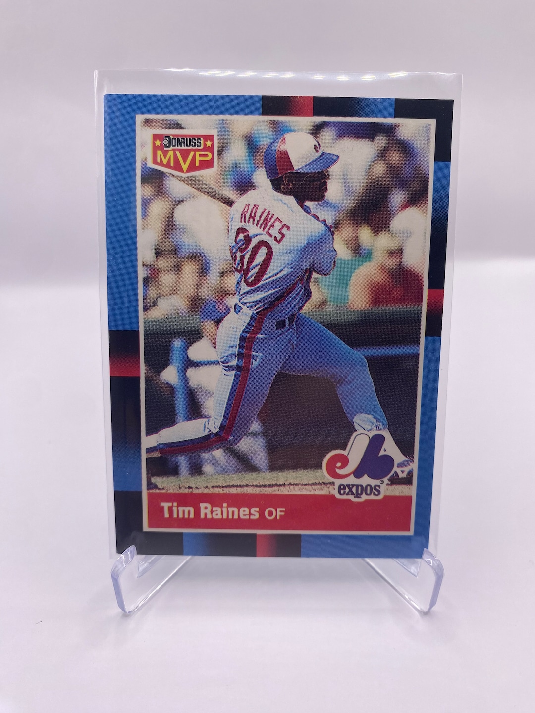 1987 Donruss Tim Raines MVP Card - Etsy