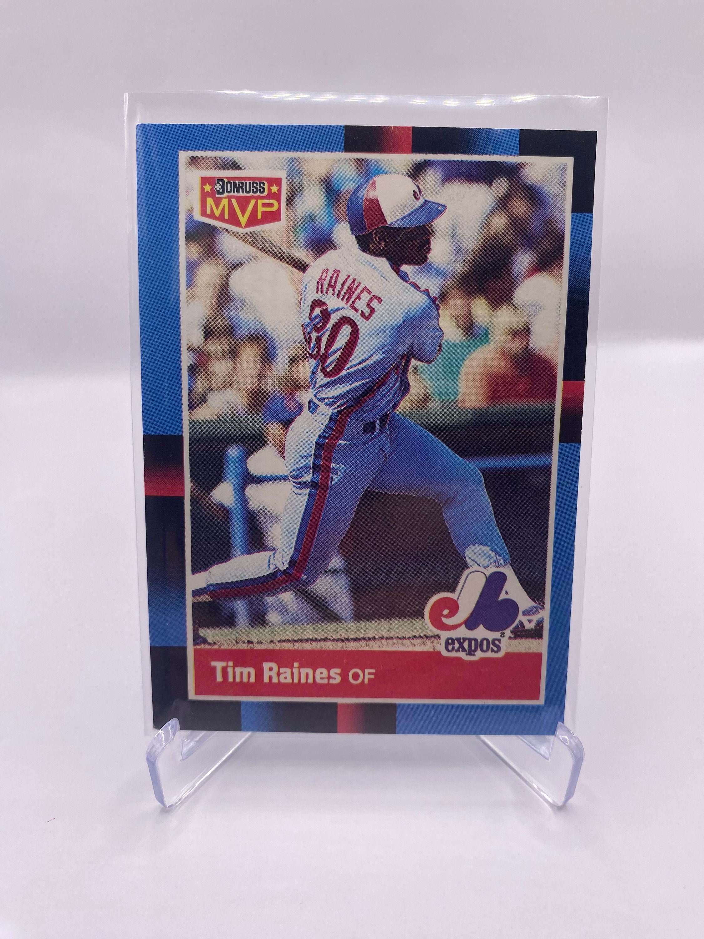 1987 Donruss Tim Raines MVP Card - Etsy