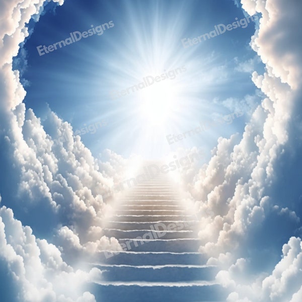 Heaven Background - Etsy