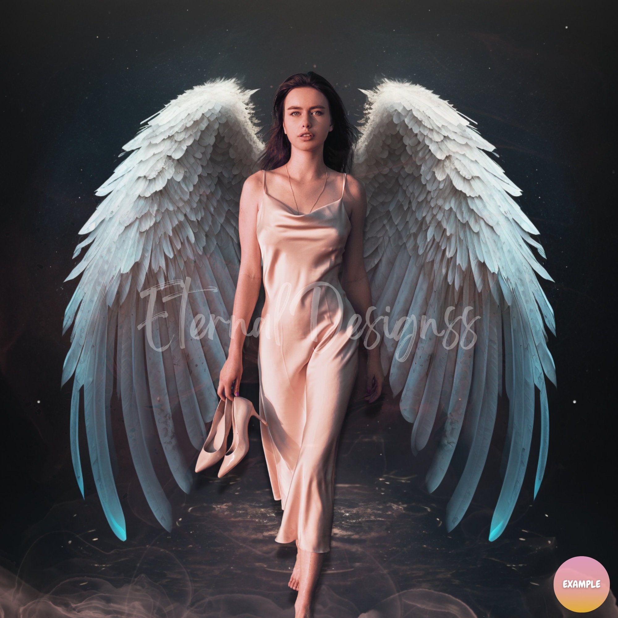 Angel Wings Backdrop Angel Wings PNG Maternity Background Angel Wings Overlay Wings Overlay ...