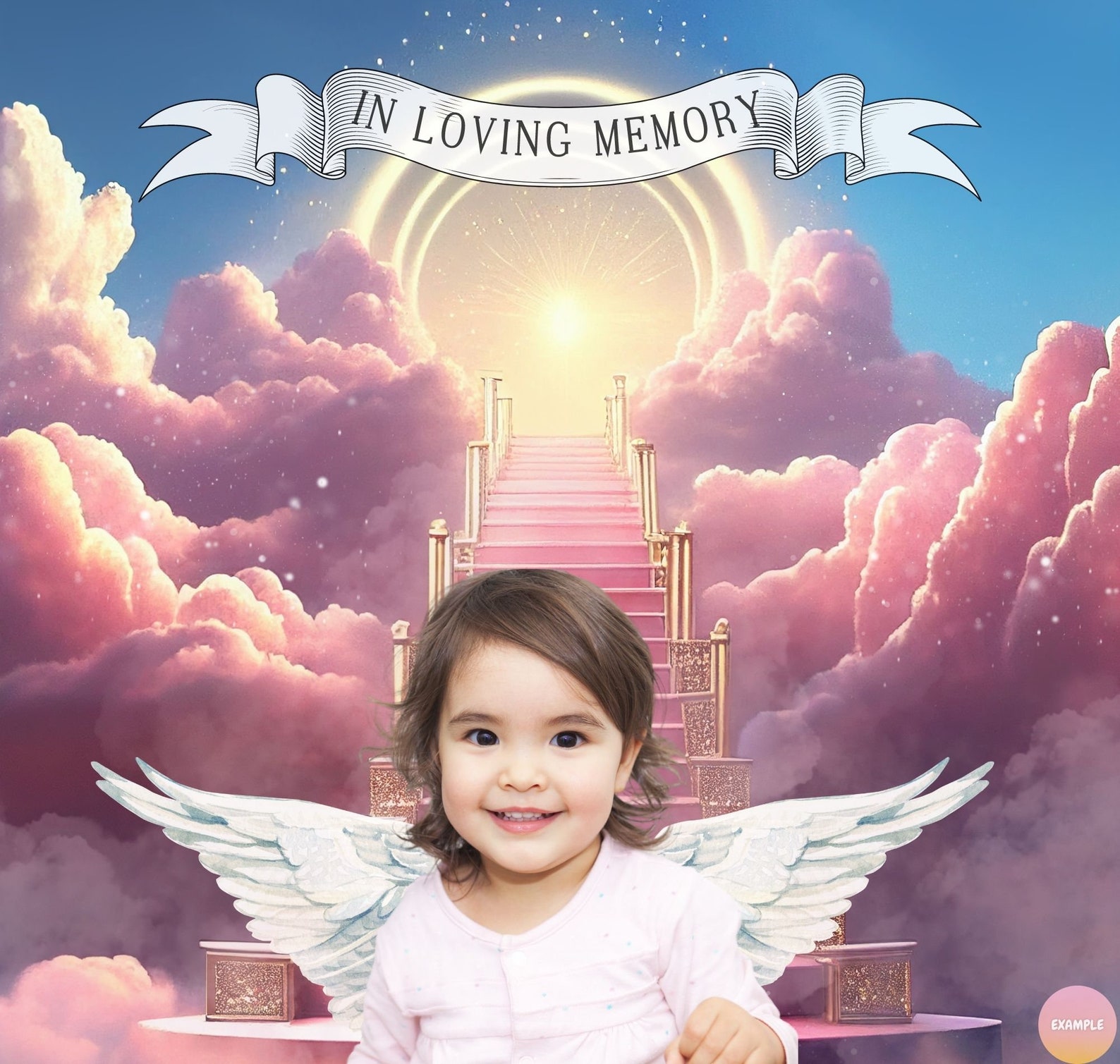 Pink in Loving Memory | in Loving Memory PNG | Memorial Background ...