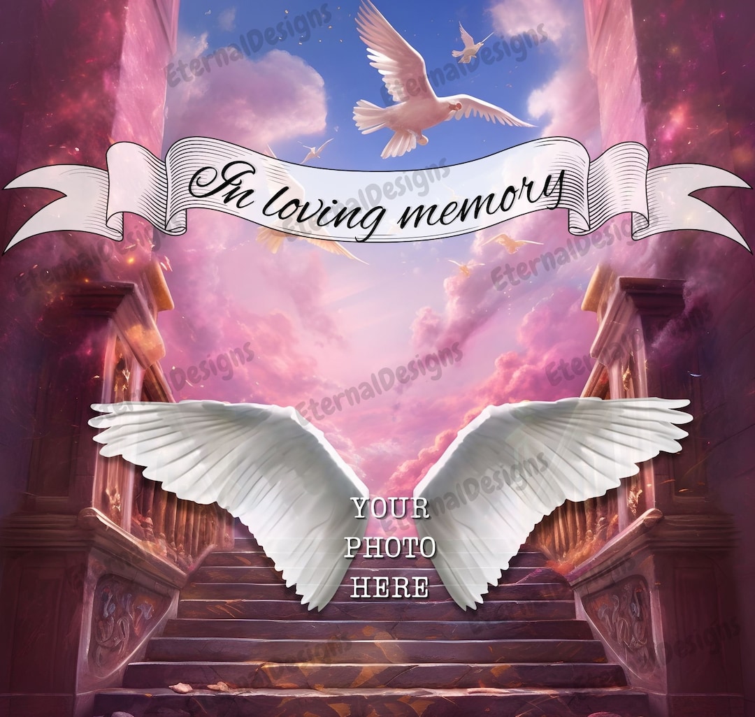 Purple in Loving Memory 02 | in Loving Memory PNG | Memorial Background ...