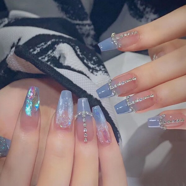 Diamond Nail Art - Etsy
