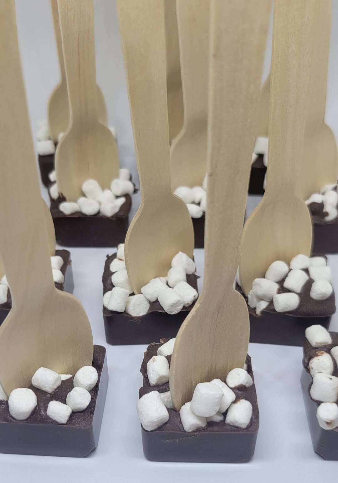 Chocolate Dipped Hot Cocoa Spoons - Etsy