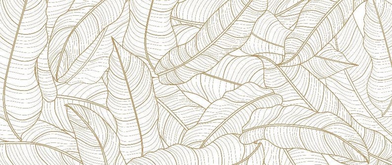 Golden Escape Wallpaper Mural - Etsy