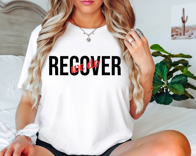 Unisex When We Recover Loudly Shirt, NA Shirt, AA Shirt, Recovery Gift, Recovery Tee, 12 Step ...
