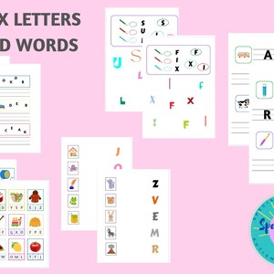 Printable Toddler Workbook Worksheets - Etsy