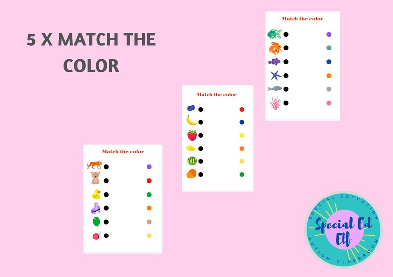 Printable Toddler Workbook Worksheets - Etsy