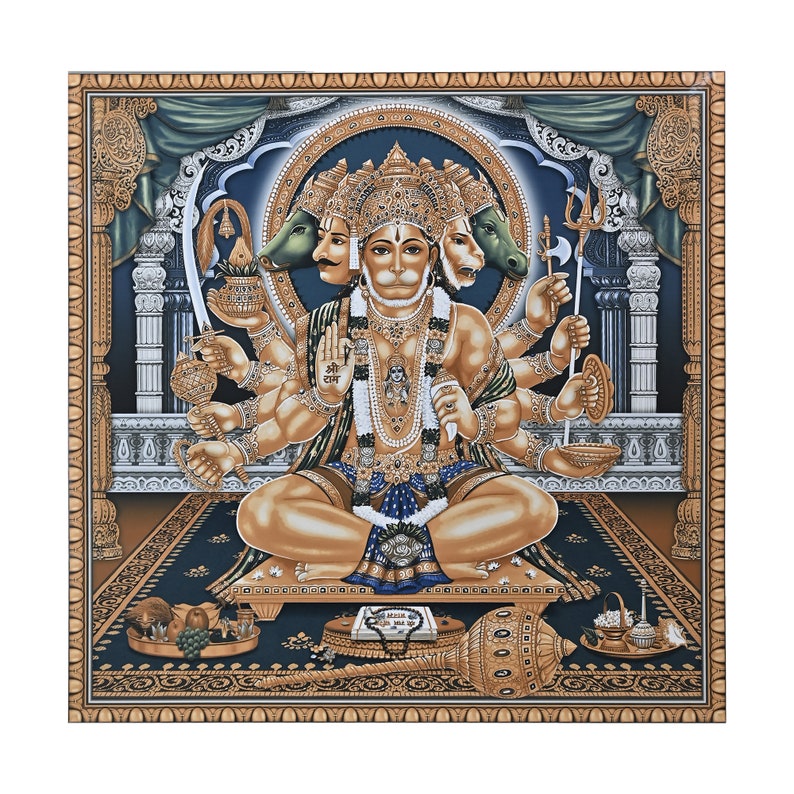 Lord Hanuman Wallpaper Tiles - Etsy