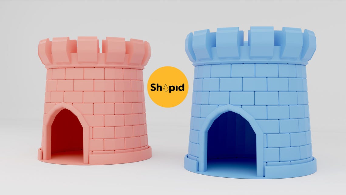 Stl Hamster Mouse Tower House Cage File for 3D Printing - Etsy