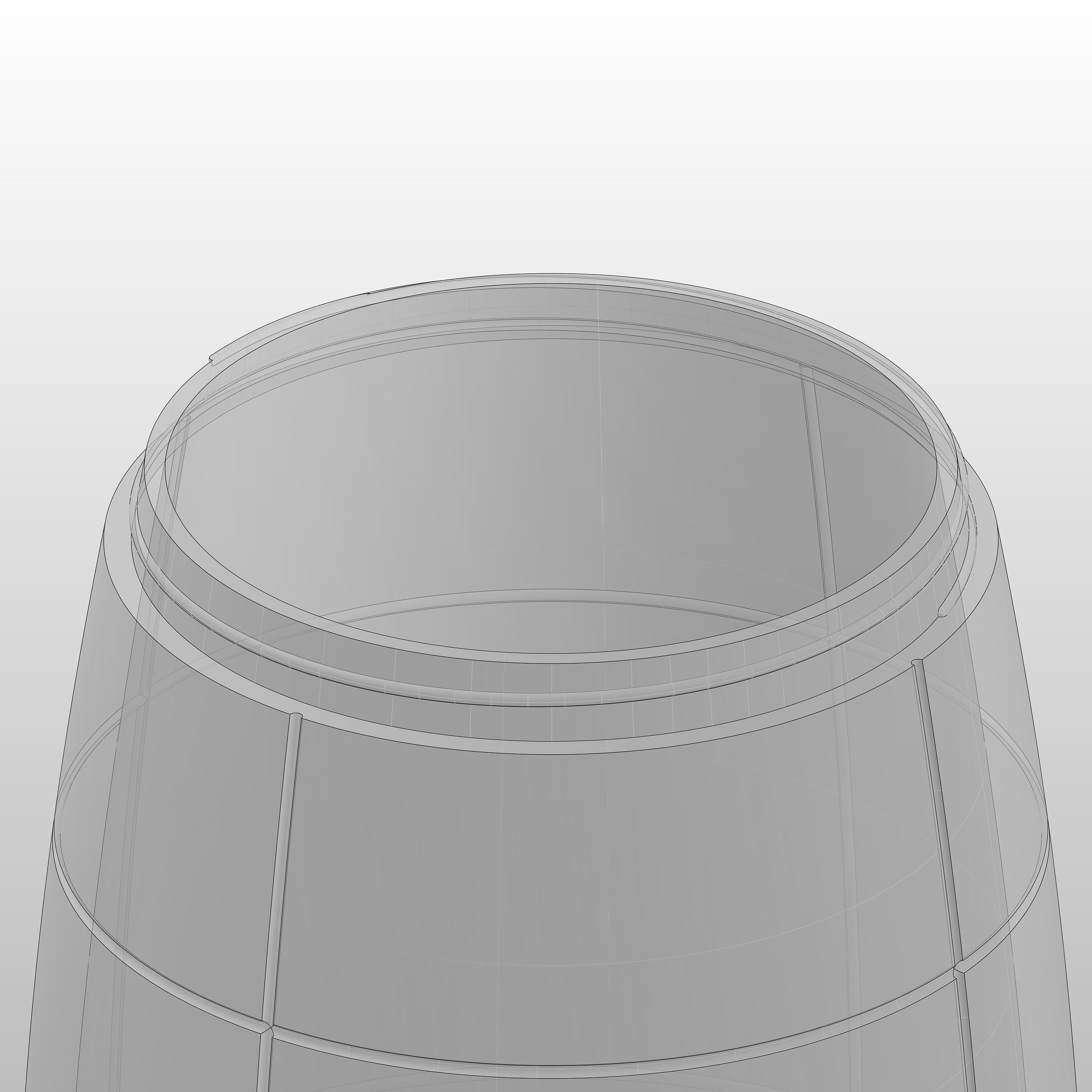 Rocket STL 3d Printing Pencil Organizer Container for Home - Etsy