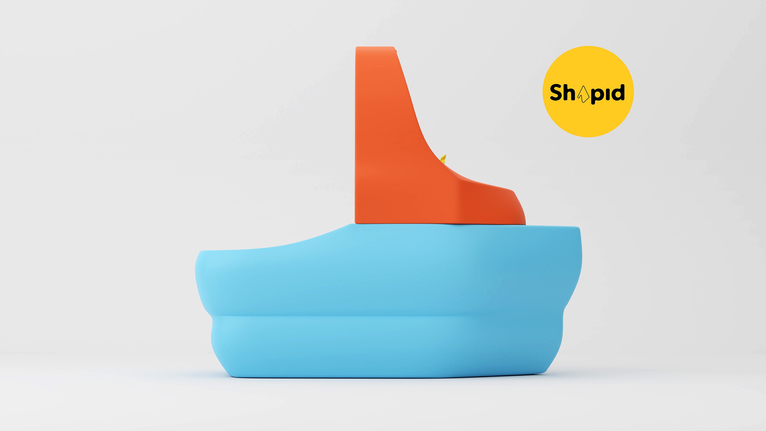 3D Printed Tugboat Sandbox: Sensory Play Toy STL File - Etsy