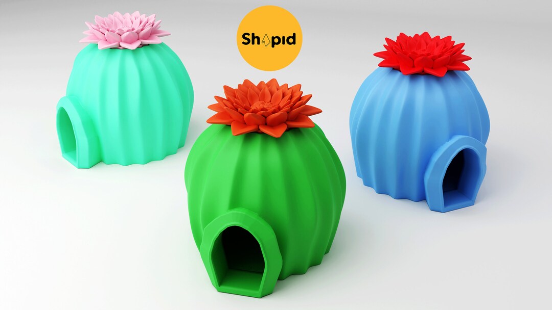 STL 3D Print File Hamster, Mouse, Guinea Pig, Pet Cage, House - Etsy