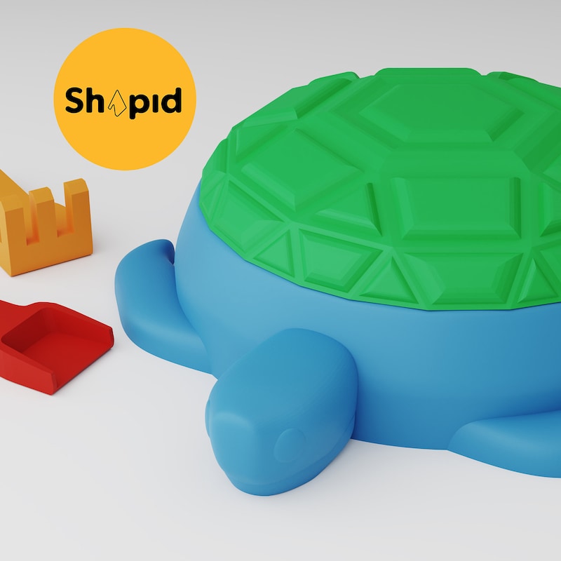 3d Printed Turtle Sandbox - Etsy
