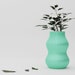 STL Vase for Flower 3D File for 3D Printing With Organic Shape and ...