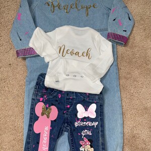 Kid’s Custom Birthday Outfit - Etsy