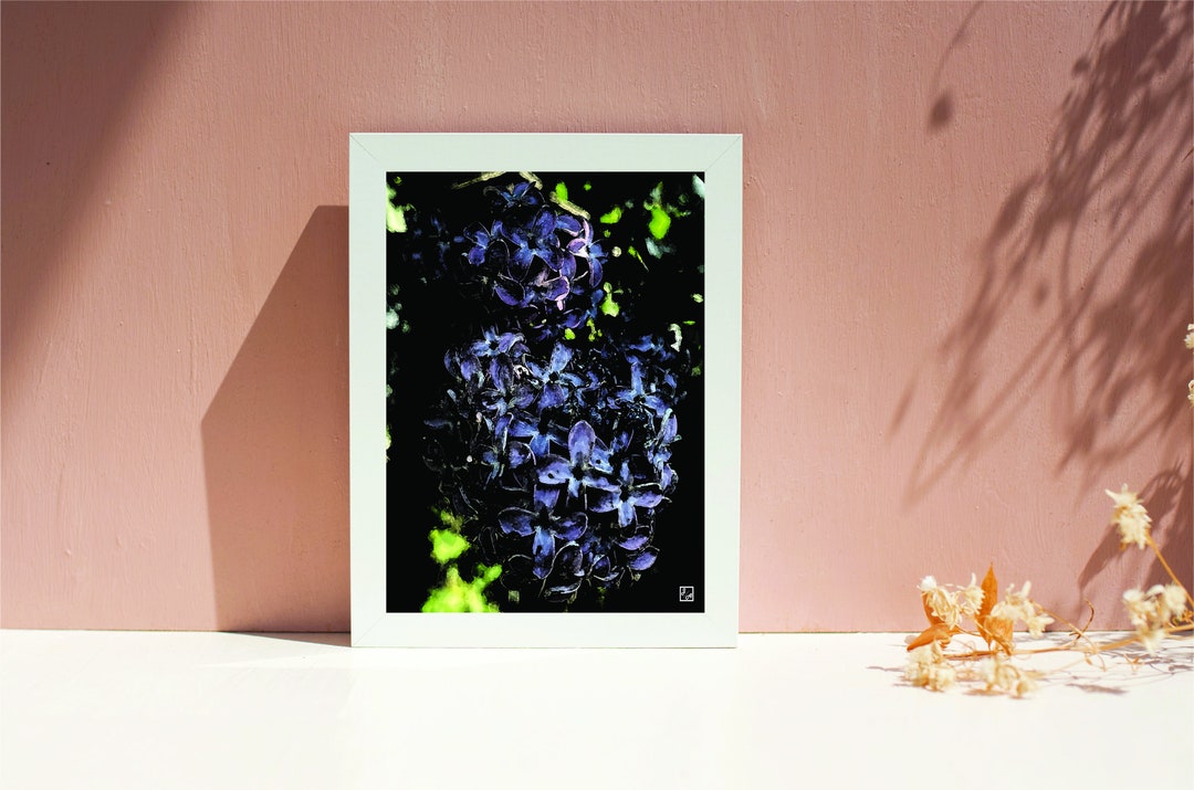 Lilac Bush Digital Print - Etsy