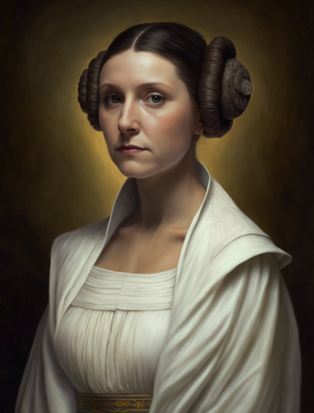 Princess Leia Digital Art AI Generated Wall Art AI Art - Etsy Australia