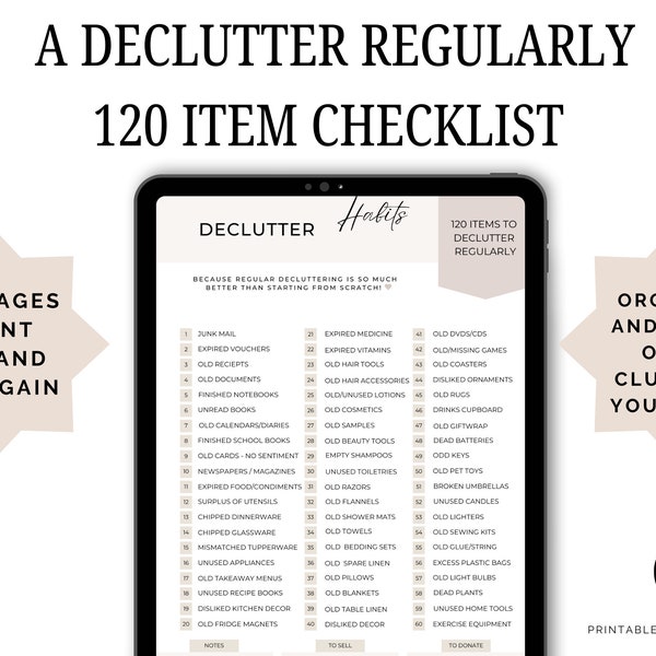 Declutter Home - Etsy