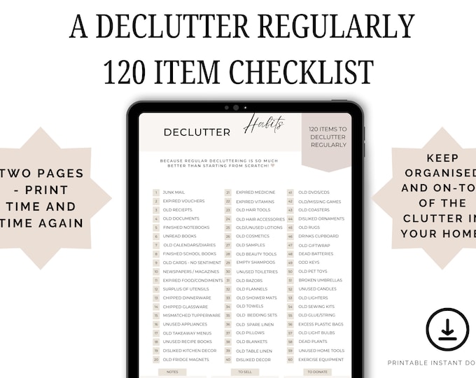 How to Declutter Your House - Etsy Canada