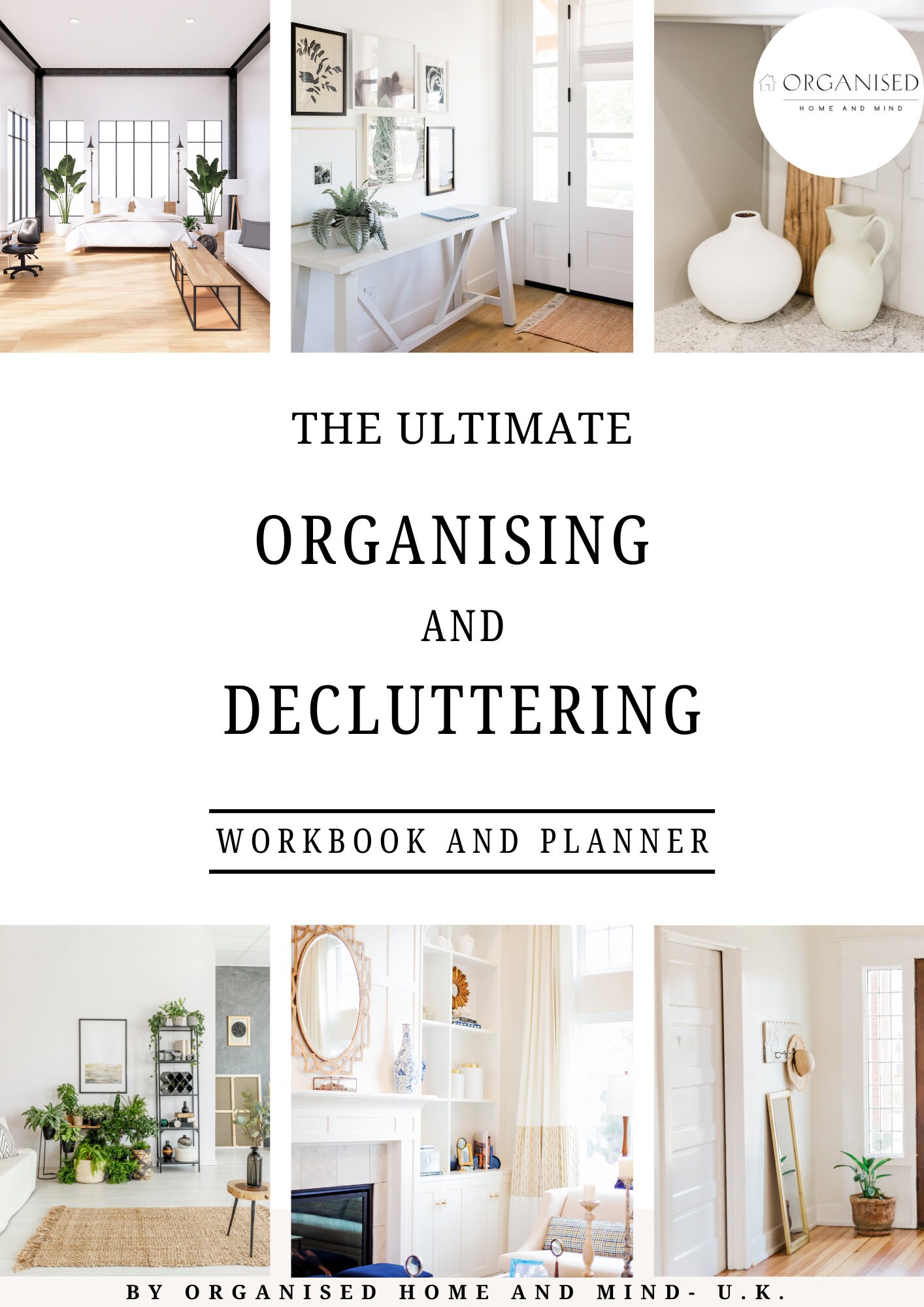 The Ultimate Organising and Decluttering Workbook and Planner Book ...