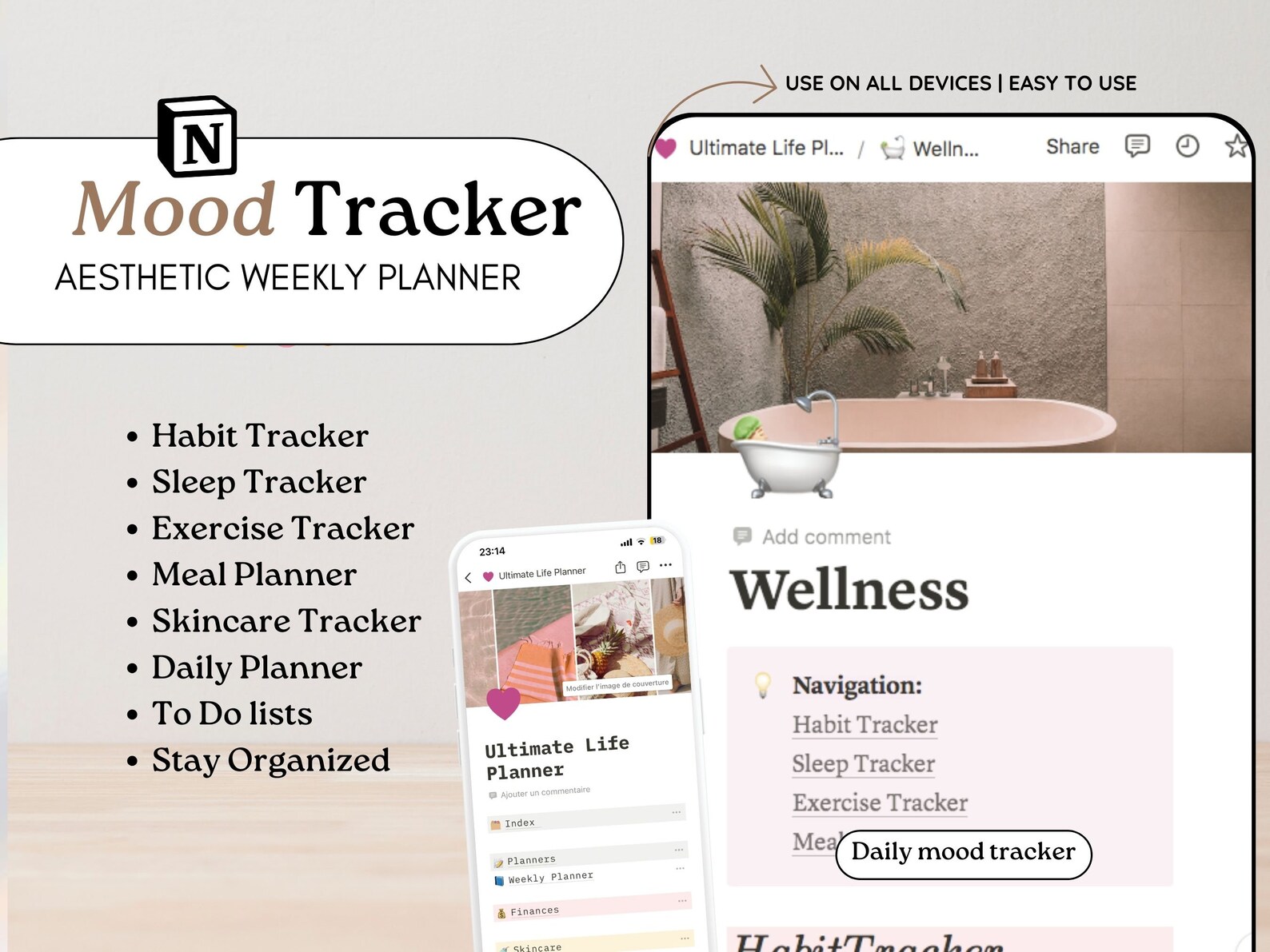 Notion Planner,all in One Notion Template - Notion Dashboard - Ultimate ...