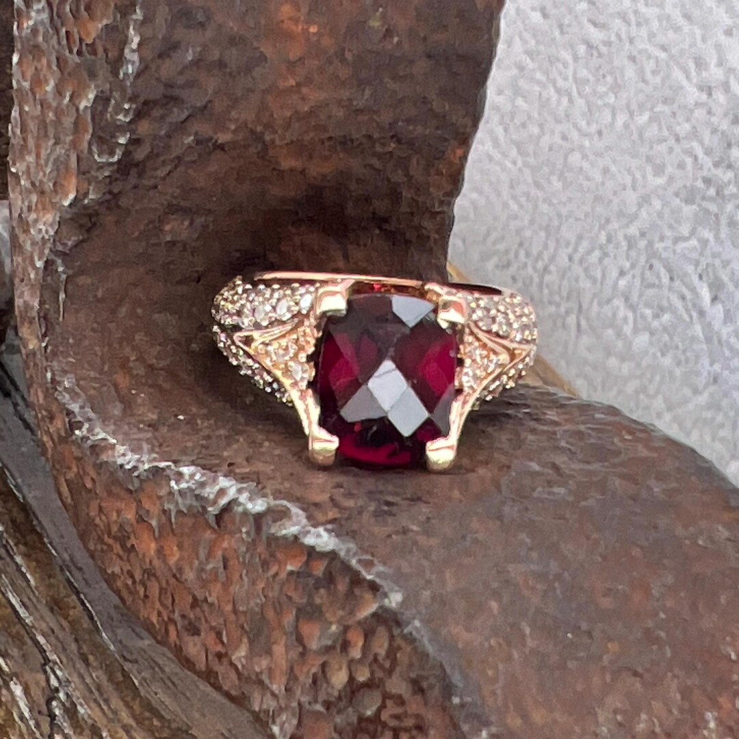 Le Vian Raspberry Rhodolite Garnet and Chocolate and Vanilla Diamonds ...
