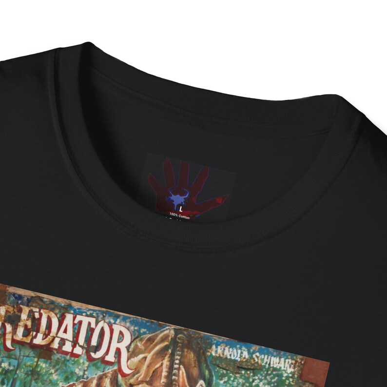 Predator Arnold Schwarzenegger Poster Movie T-shirt - Etsy