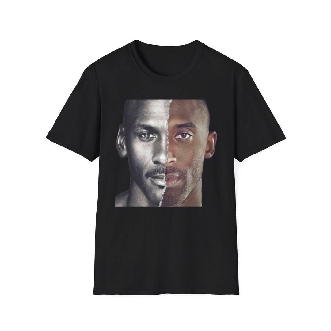 Michael Jordan , Kobe Bryant, Half and Half Goats NBA T-shirt - Etsy