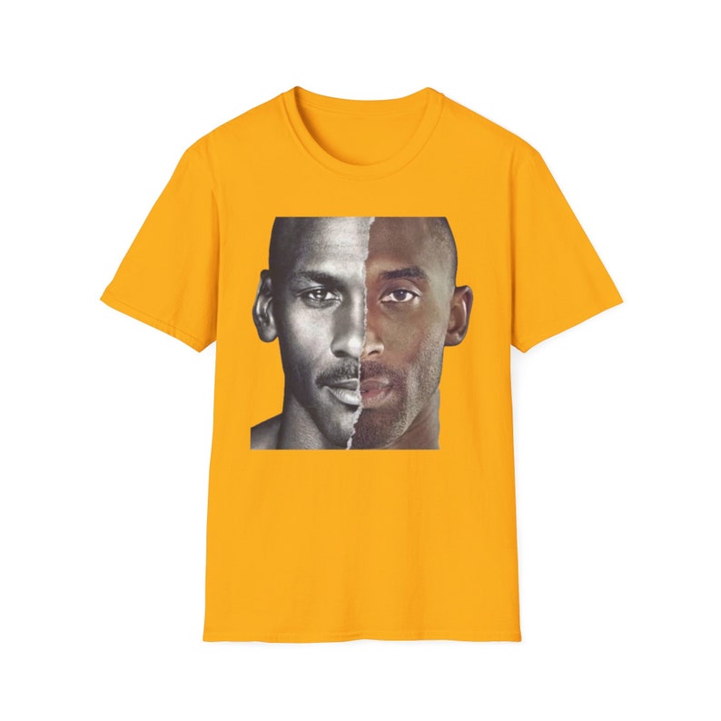 Michael Jordan , Kobe Bryant, Half and Half Goats NBA T-shirt - Etsy