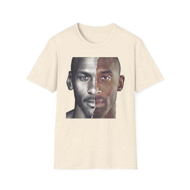 Michael Jordan , Kobe Bryant, Half and Half Goats NBA T-shirt - Etsy