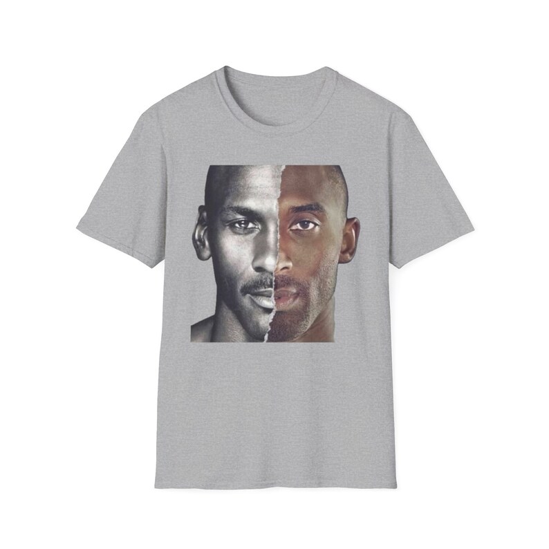 Michael Jordan , Kobe Bryant, Half and Half Goats NBA T-shirt - Etsy