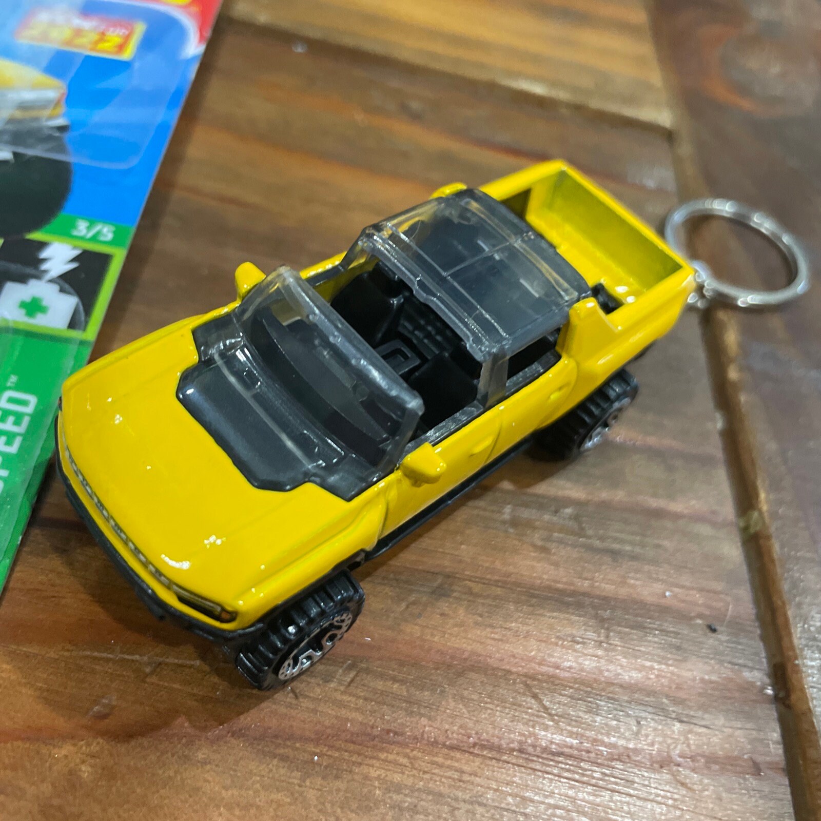 This Hot Wheels GMC Hummer EV Yellow Green Speed 2022 First Edition ...