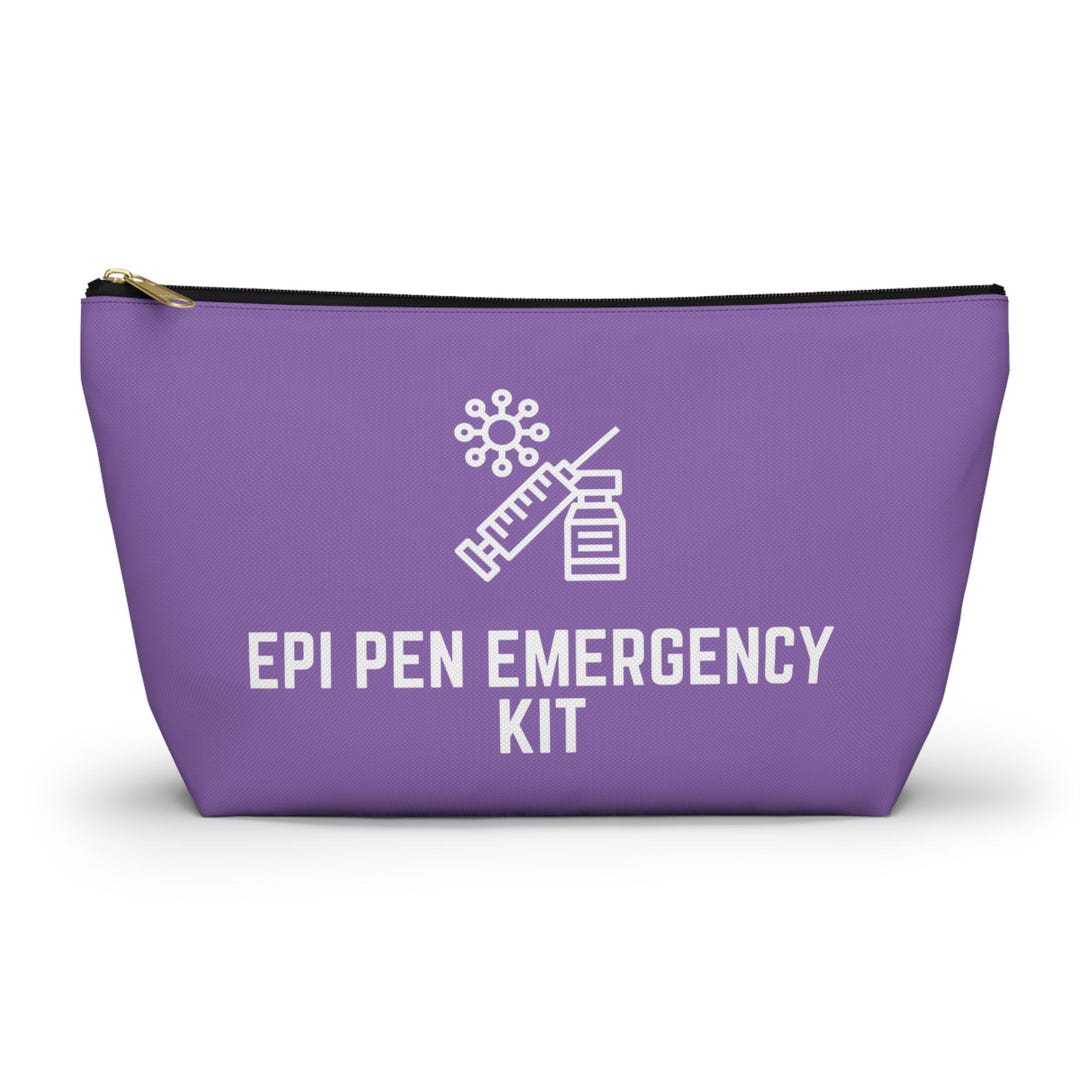 Personalized Epi Pen Emergency Kit Pouch for Allergy Medication Storage ...